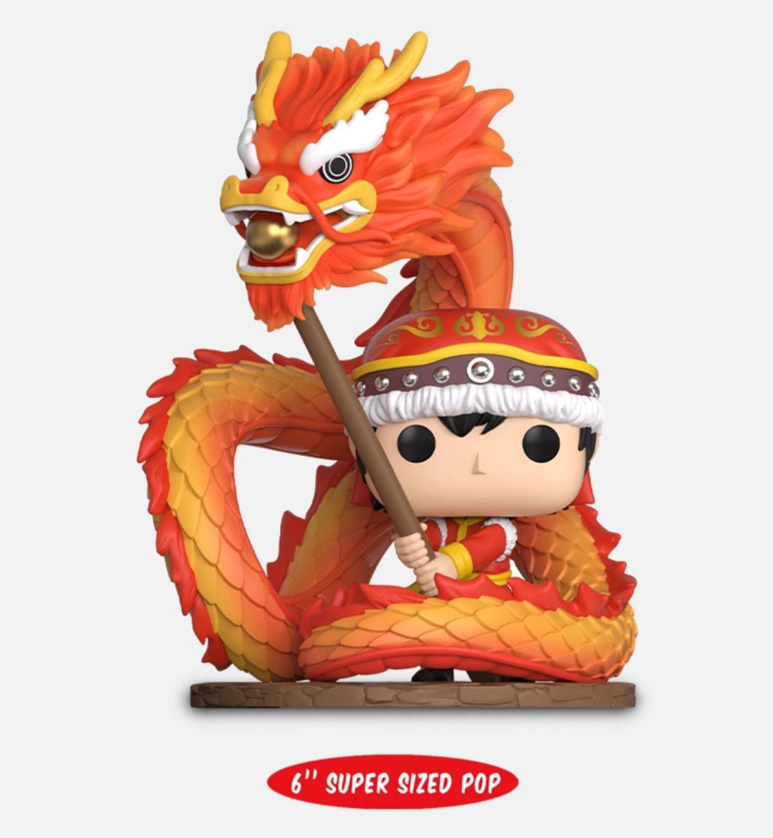 Funko Pop Asia! China Traditions & Lion Dragon Dance Club 6" Super Siz ...