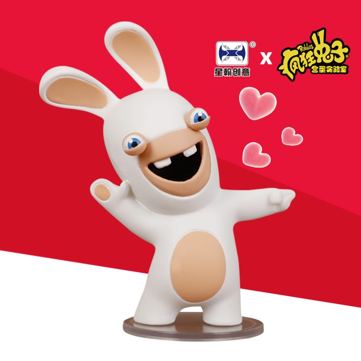 Raving Rabbids Party of Legends Figures - UBISOFT (瘋狂兔子系列) – SKK More